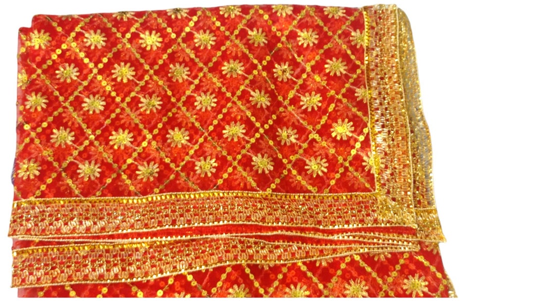 Puja Chunri/chunari/chundadi, Matarani Ki Chunri, Devi Ma Ki Chunni ...