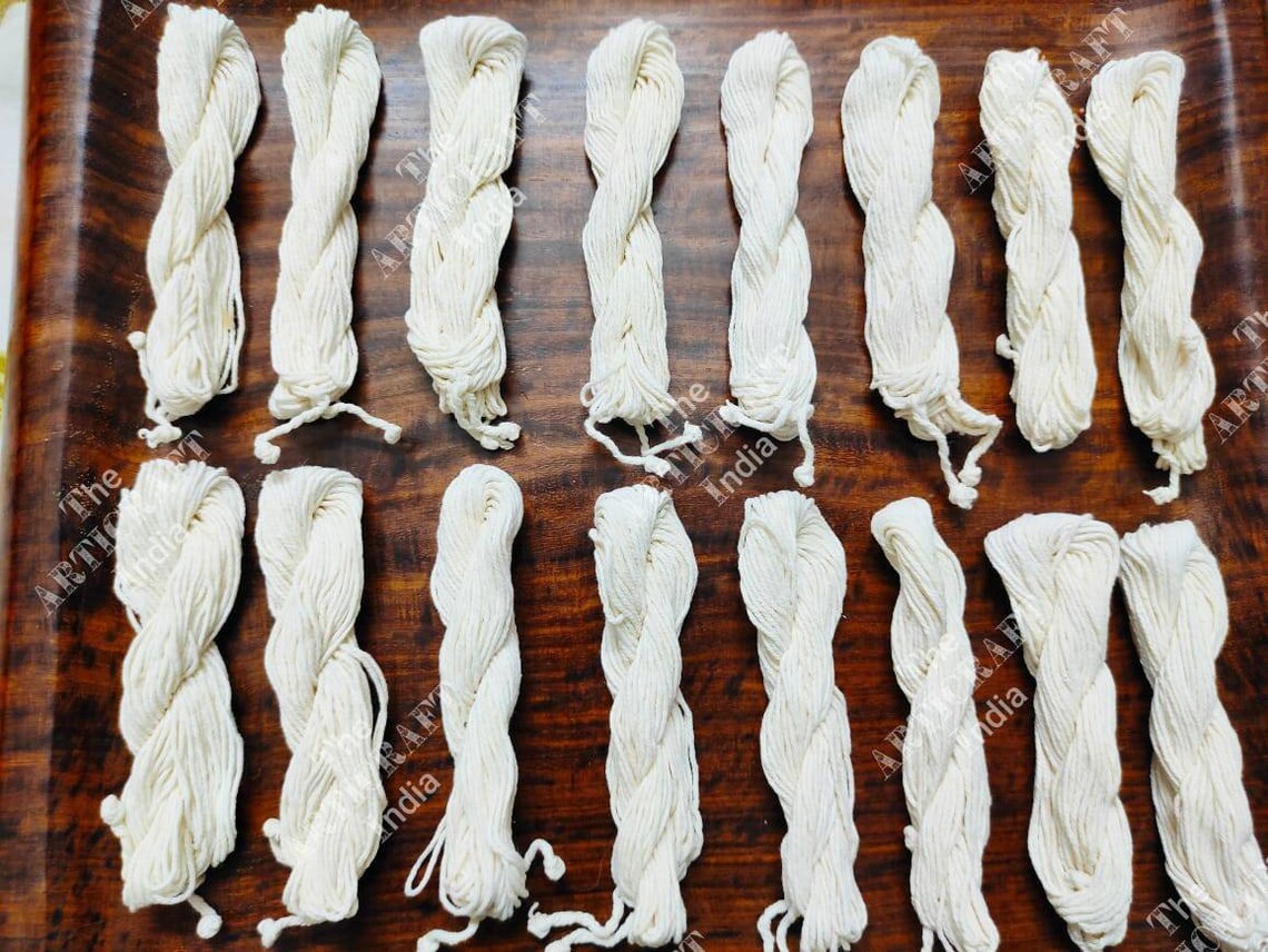 White Cotton Janeu Pack Sacred Thread Janeu for Puja Made of - Etsy