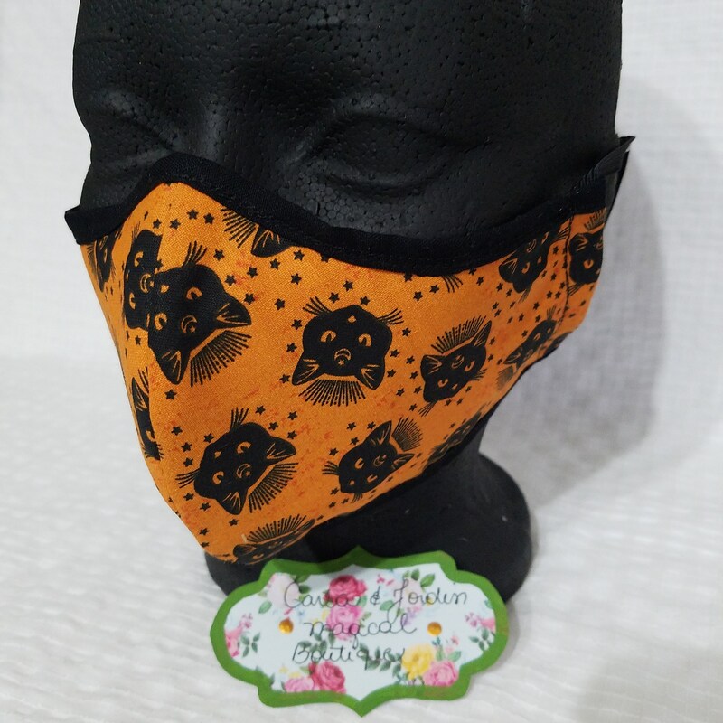 Halloween Face Mask - Etsy