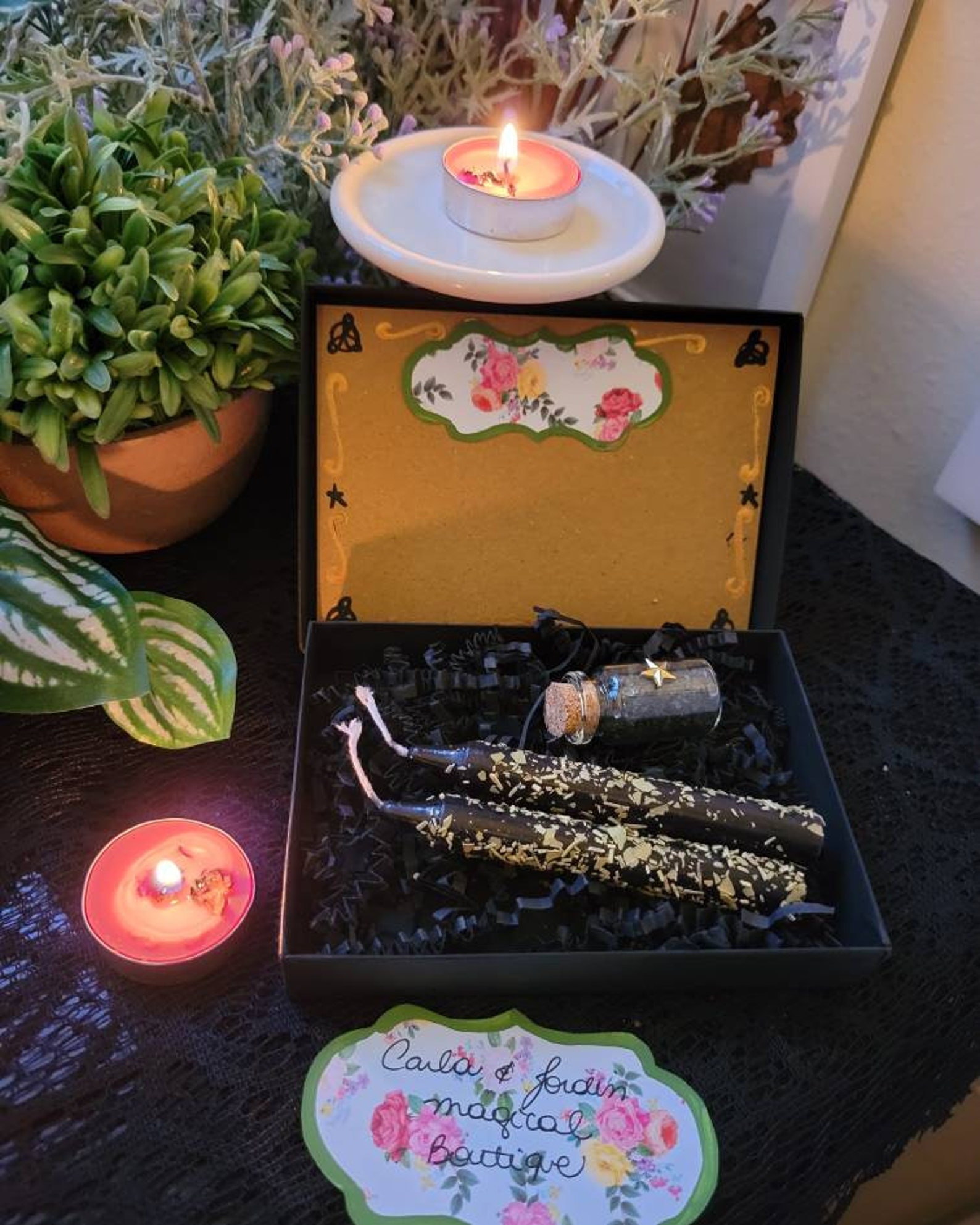 Protection Spell Candles Herbal Candles for Protection - Etsy