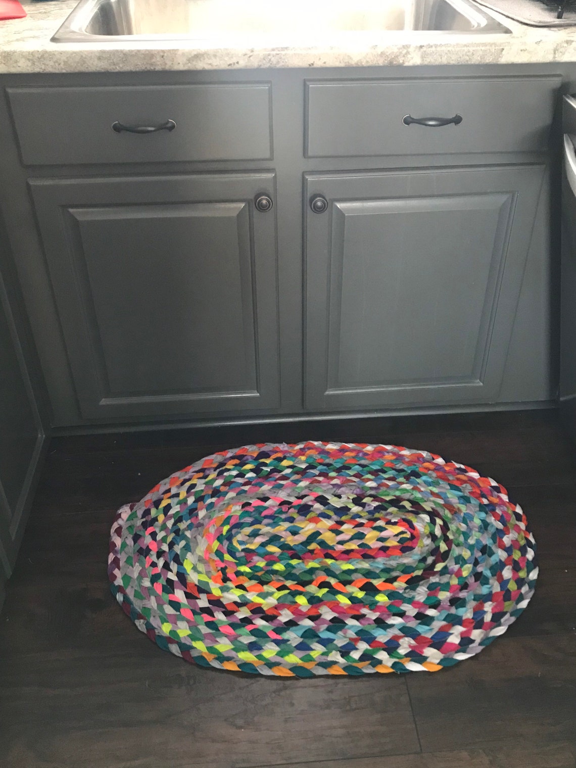 Handmade Braided T-shirt Rug T-shirt Rug Braided Rug Rag - Etsy