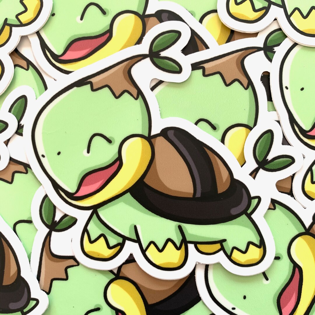 Cute Turtwig Pokemon Sticker - Etsy