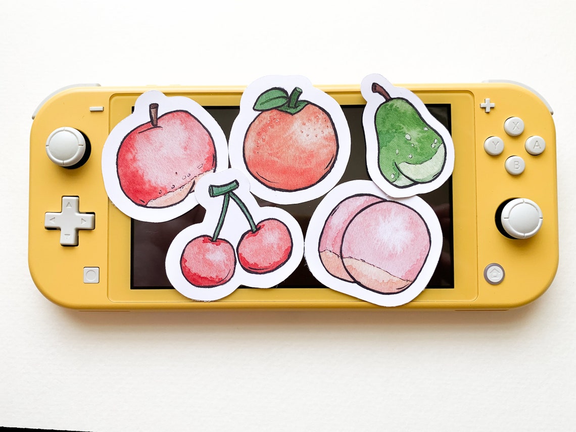 ACNH Fruits Sticker Pack - Etsy