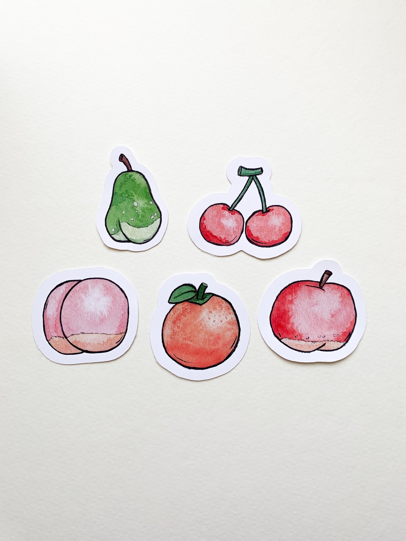 ACNH Fruits Sticker Pack | Etsy
