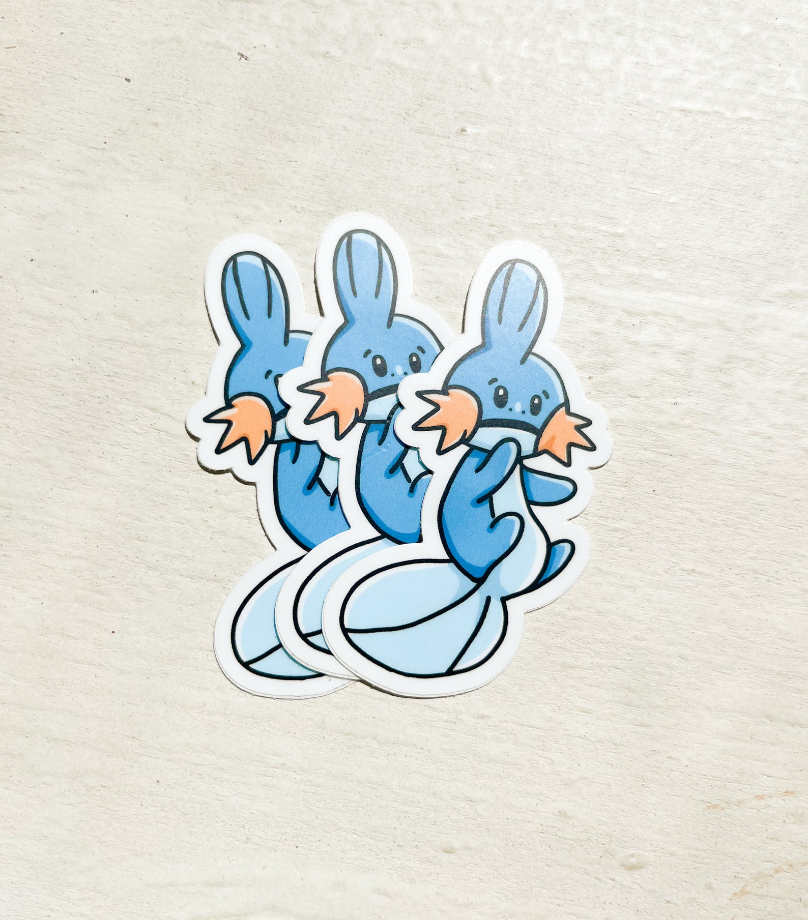 Cute Mudkip Pokemon Sticker - Etsy