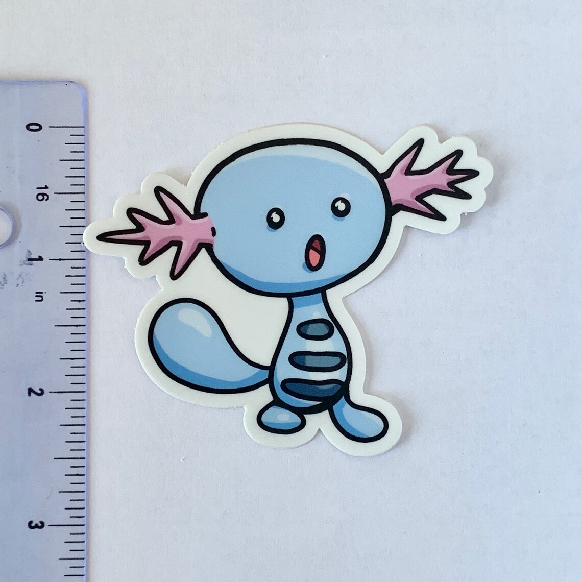 Cute Wooper Pokemon Sticker - Etsy