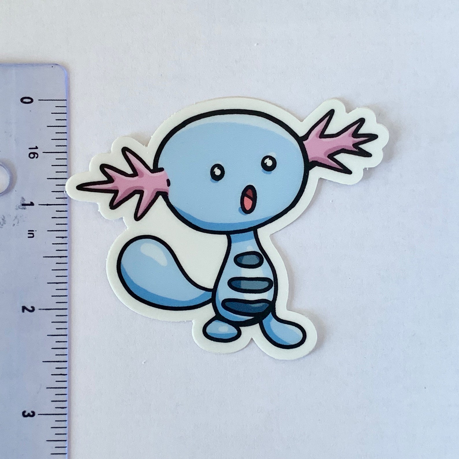Cute Wooper Pokemon Sticker - Etsy
