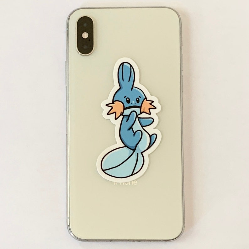 Cute Mudkip Pokemon Sticker | Etsy