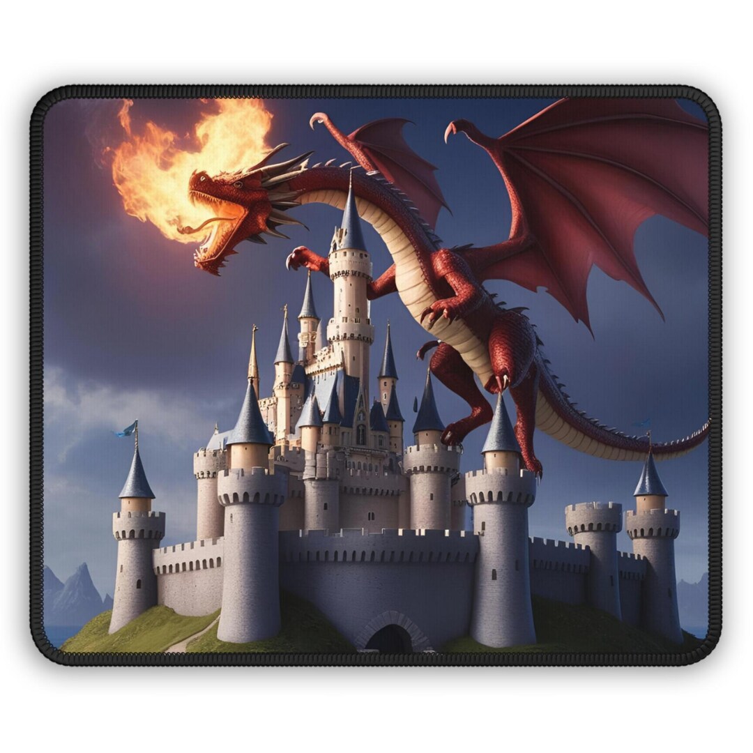 Fantasy Castle Gaming Mouse Pad - Perfect Gift for Gamers, Desk ...