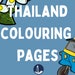Relax and Color Your Way Through Thailand - Set of 10 Printable Thai ...
