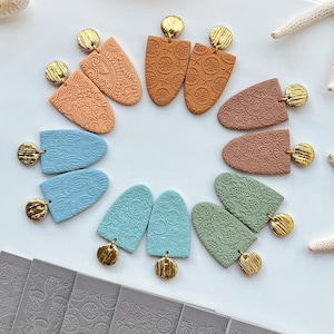 Ocean Beach Polymer Clay Texture Sheet: Nautical Jewelry Making (7x10cm ...