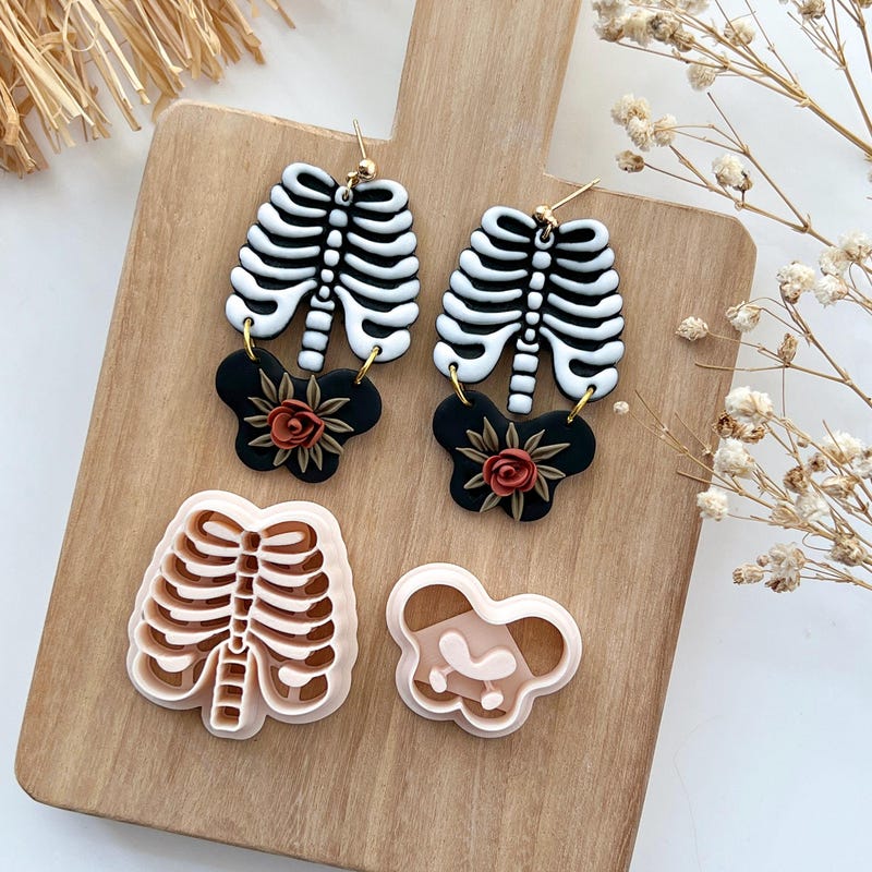 Clay Skeleton - Etsy