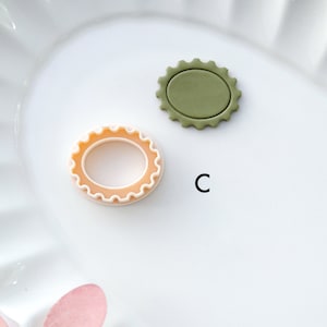 Holiday Postage Stamp Clay Cutters | Frame Polymer Clay Cutters ...