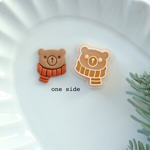 Polar Bear Christmas Clay Cutters | Christmas Polymer Clay Cutter ...
