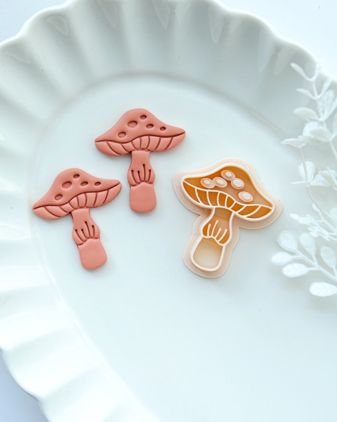 Mushroom Boho Polymer Clay Cutters | Boho Clay Cutters | Fall Clay ...