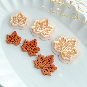 Maple Leaf Clay Cutters | Fall Leaf Polymer Clay Cutters | Maple ...