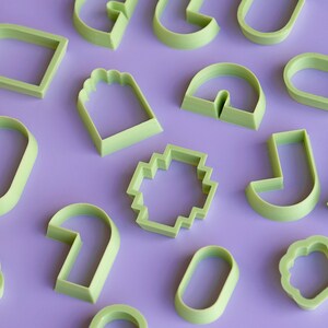 Arch Clay Cutters Polymer Clay Shape Cutter Sharp Cutters 3D Printed ...