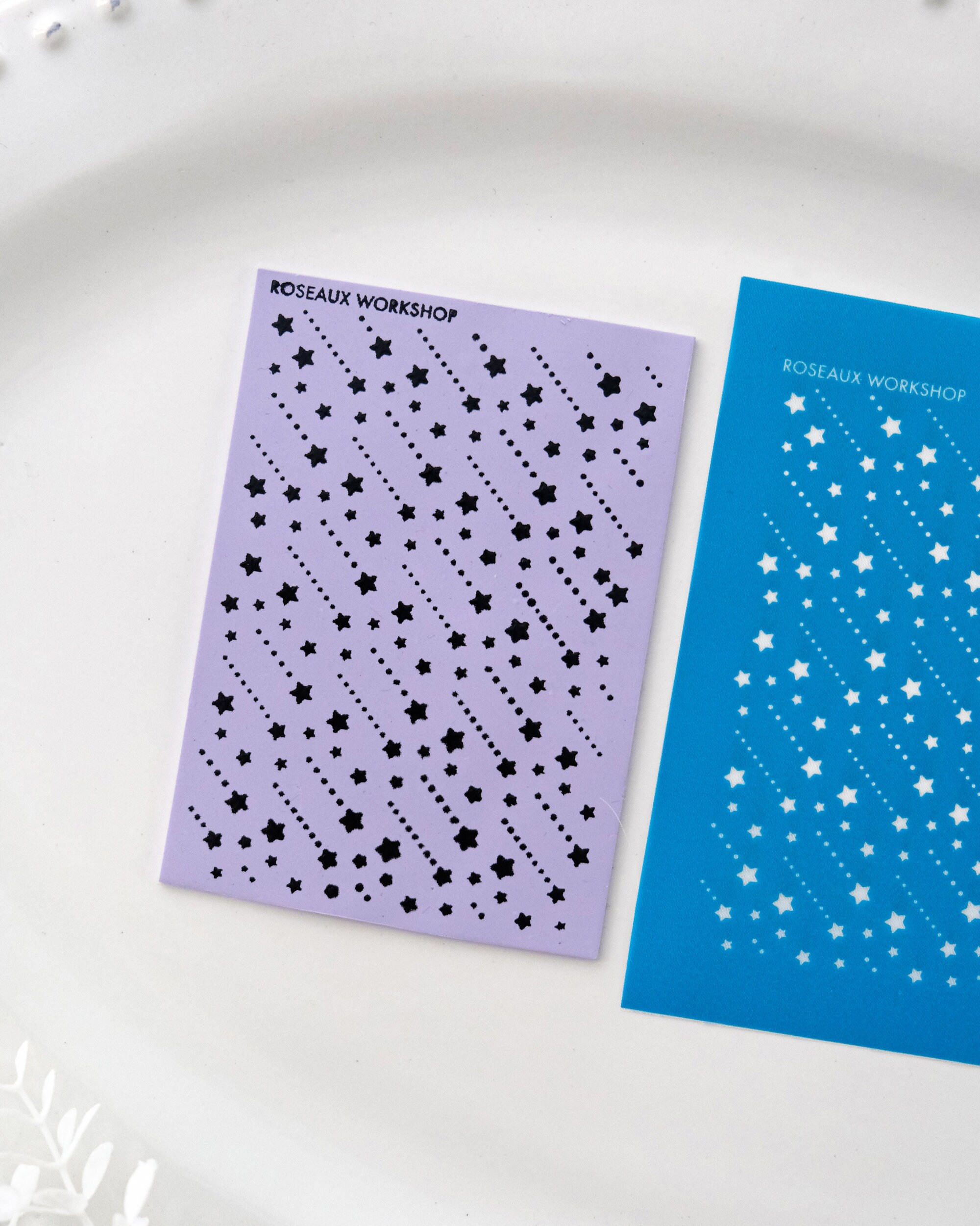 Shooting Star Silk Screen Stencil for Polymer Clay Earrings - Etsy