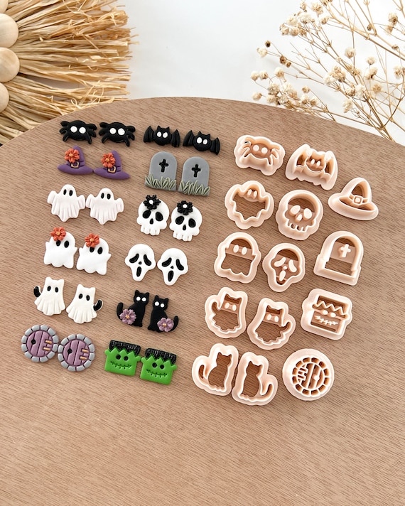 Clay earring cutters store