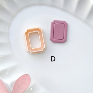 Holiday Postage Stamp Clay Cutters | Frame Polymer Clay Cutters ...