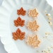 Maple Leaf Clay Cutters | Fall Leaf Polymer Clay Cutters | Maple ...