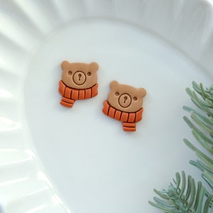 Polar Bear Christmas Clay Cutters | Christmas Polymer Clay Cutter ...