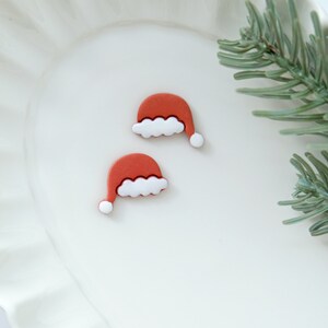 Christmas Clay Cutters Santa Hat Polymer Clay Cutters Set Earring ...