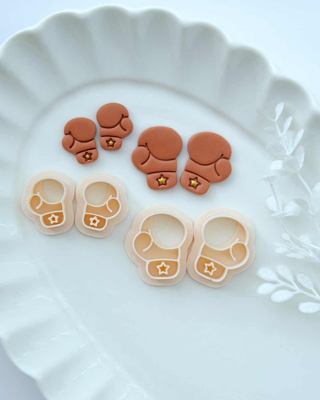 Boxing Glove Polymer Clay Cutters | Sport Clay Cutters | Stud Earring ...