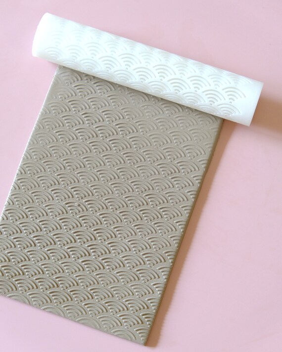 Rainbow Embossing Roller Polymer Clay Roller Rainbow Roller Embossing ...