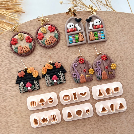 Clay cutters earrings store