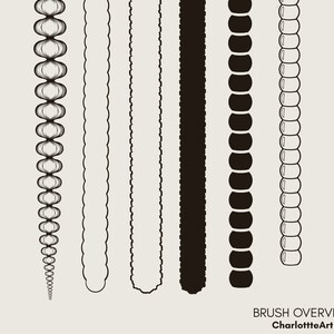 Procreate Braids Brush Set, Procreate Outline Braid Brushes, Hair Brush ...