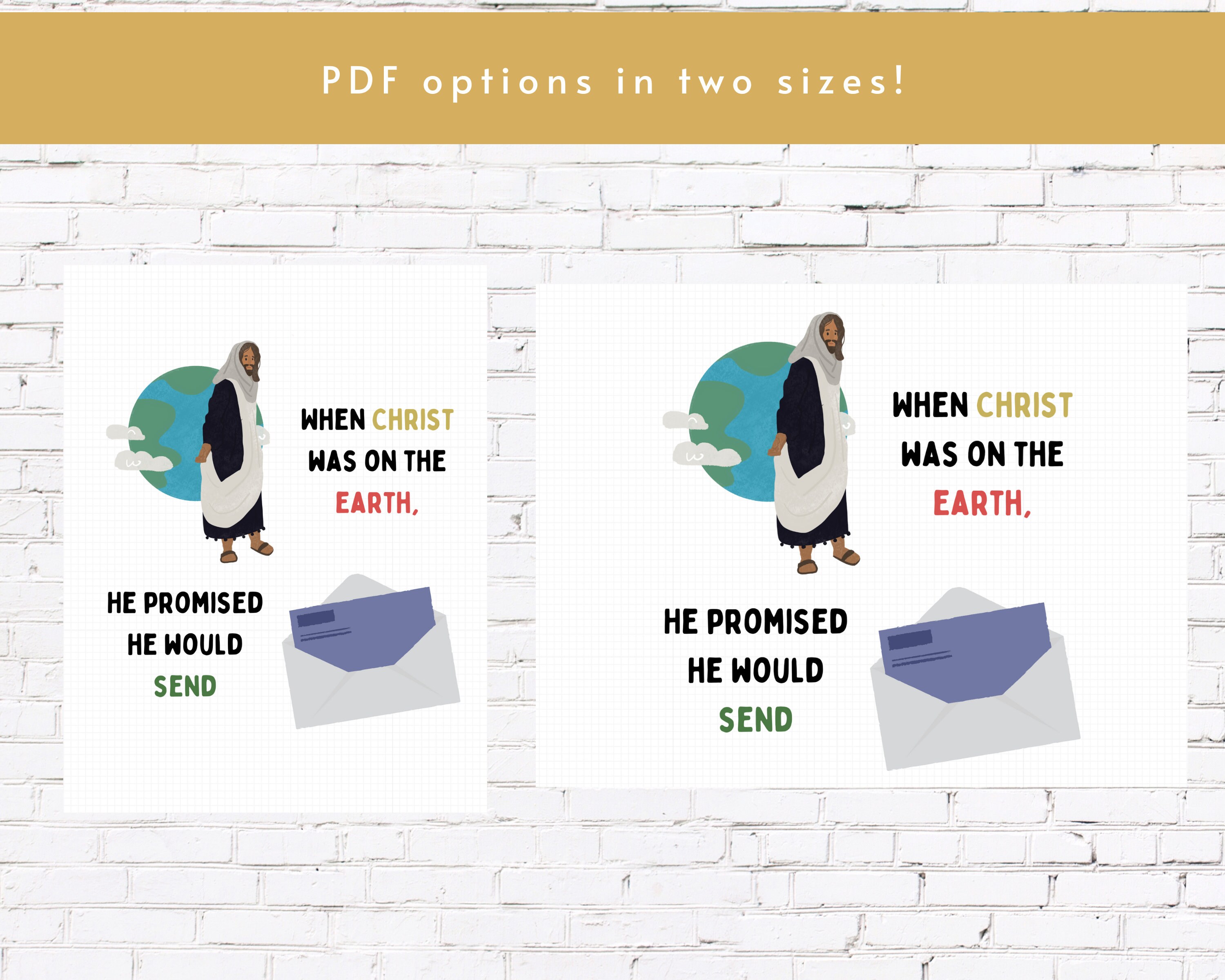 August 2023 Singing Time Flip Chart Bundle When I Am Baptized the Holy ...