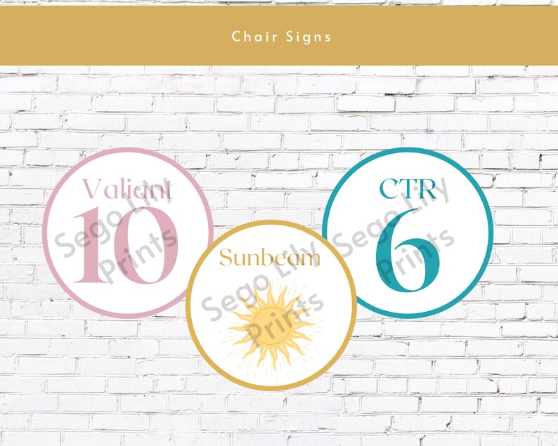 Editable Primary Class Lists Door Signs Chair Signs Door | Etsy