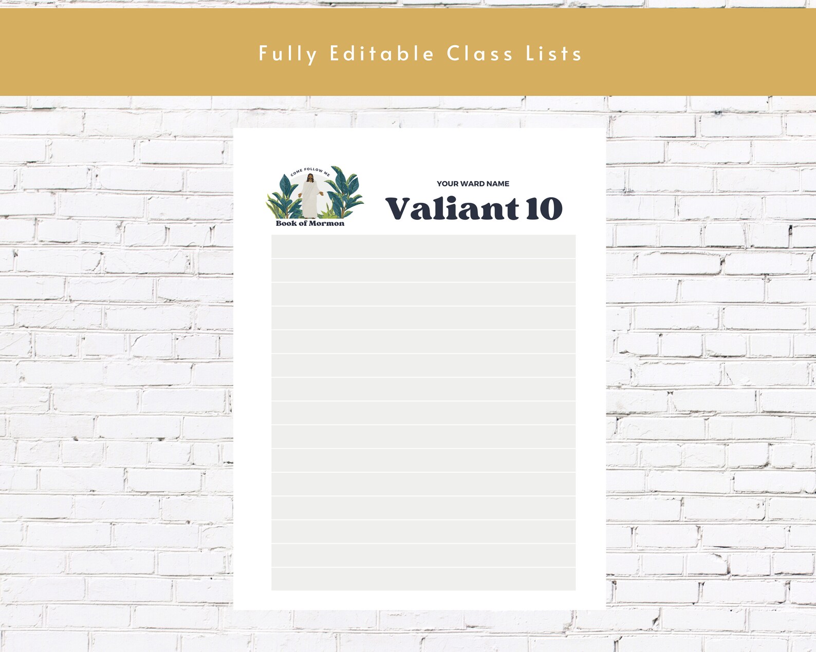 Editable Primary Class Lists | Door Signs Chair Signs Door Hangers ...