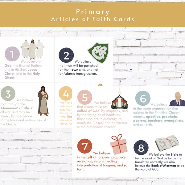 2024 CUSTOMIZABLE Primary Program Script- Come Follow Me Book of Mormon ...