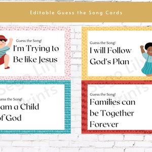 Primary Singing Time Games Printable Singing and Sharing Time ...