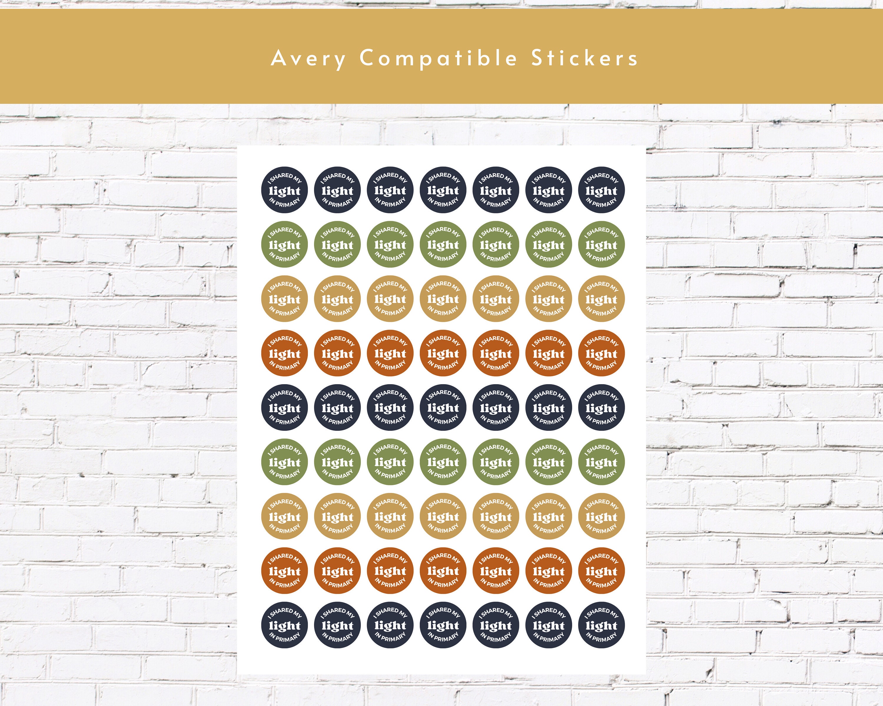 Printable Primary Assignments | Assignment Wristbands and Name Tags ...