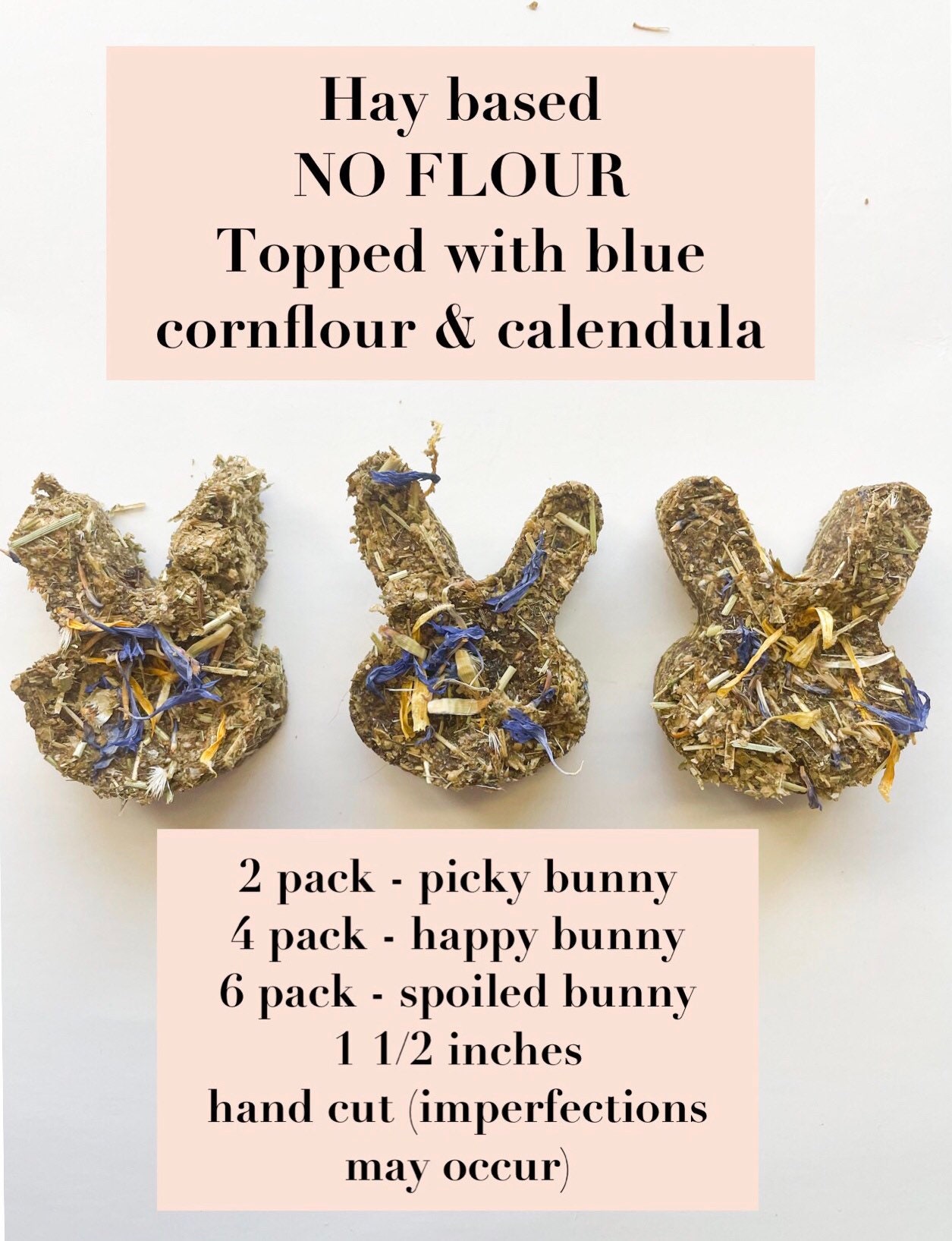 Hay BUNNY BITES Organic Rabbit Treats Baby Bunny Bunny | Etsy