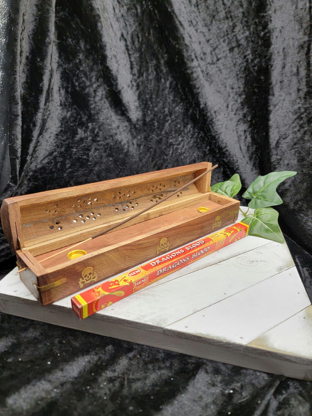 Incense Burner Storage Box - Etsy