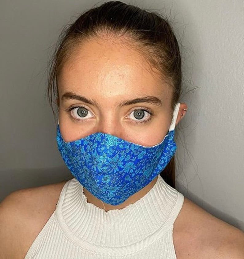 Liberty Face Mask With Filter Pocket Double Layer Washable And Reusable