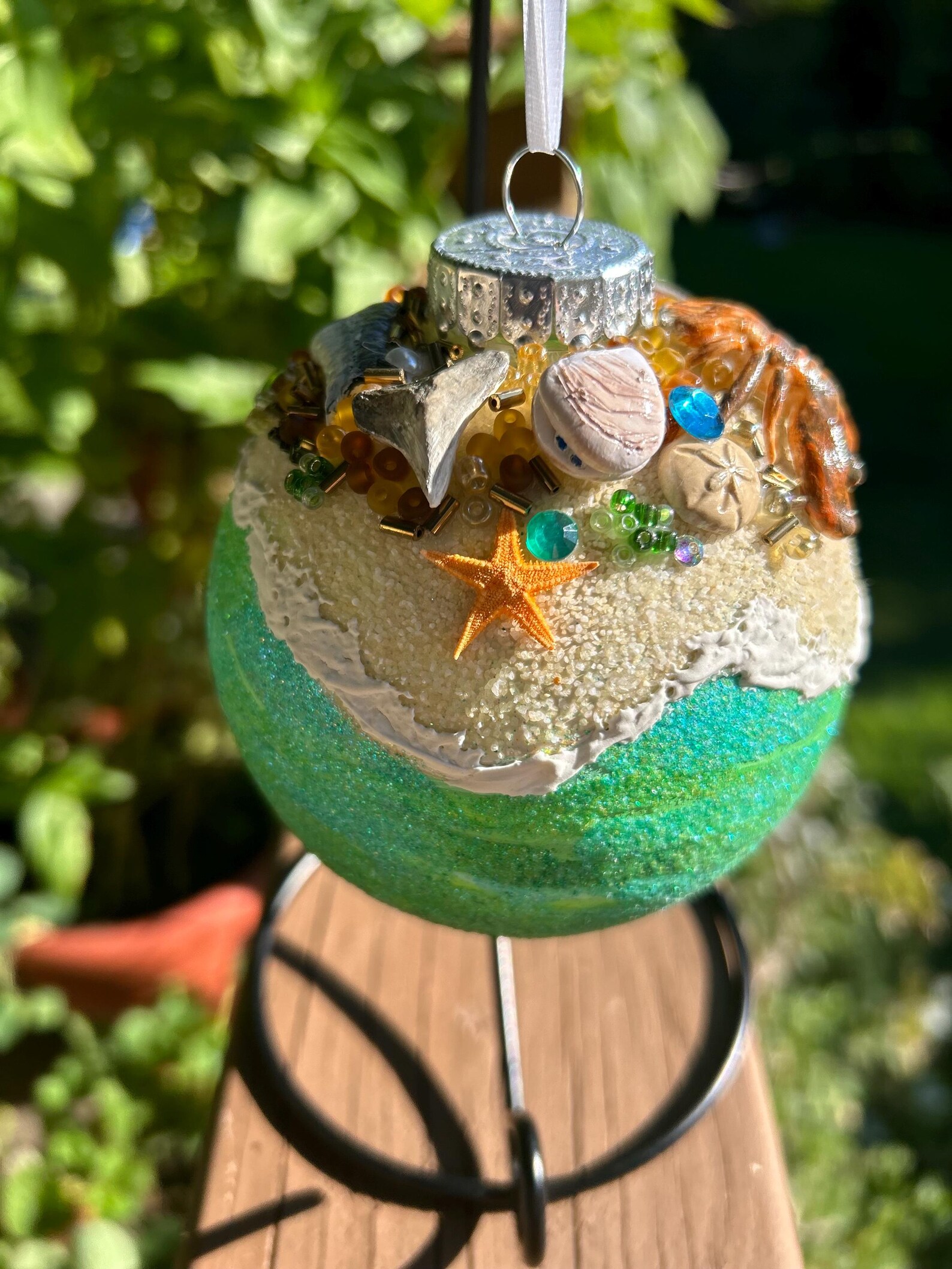 Cape Cod Ornament All the Worlds a Beach - Etsy