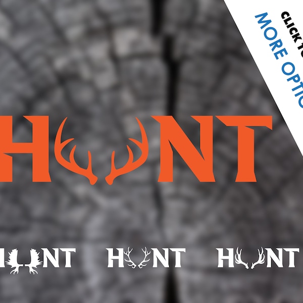 Hunting Car Decal - Etsy