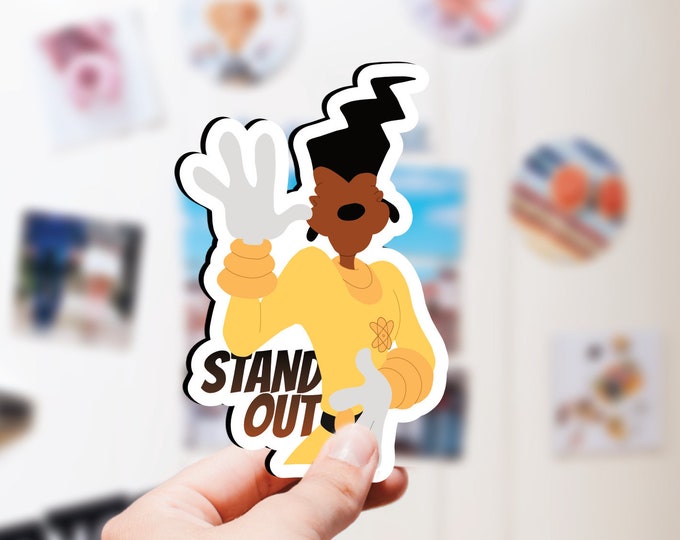 A Goofy Movie, Powerline Disney Magnet. Quote Handmade Matte ...