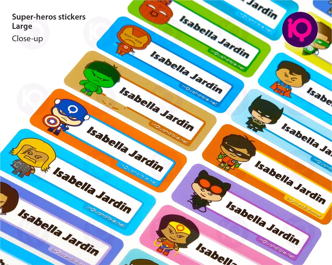 36 Sticker Labels Ideal Personalized Gift Ideas for Many Occasions ...