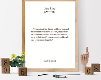 Bronte Quote - Etsy