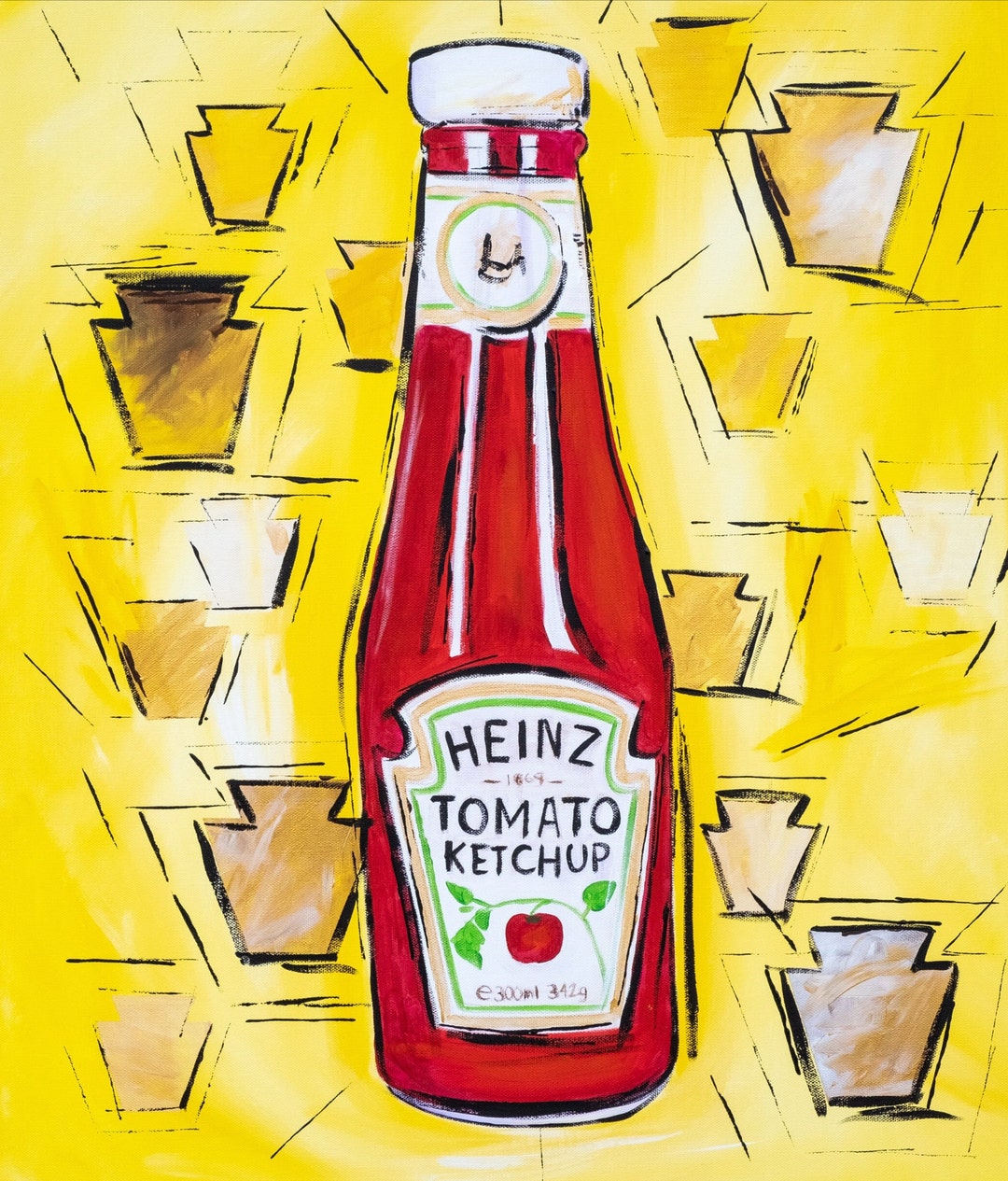 Keystone Ketchup Giclee Art Print - Etsy