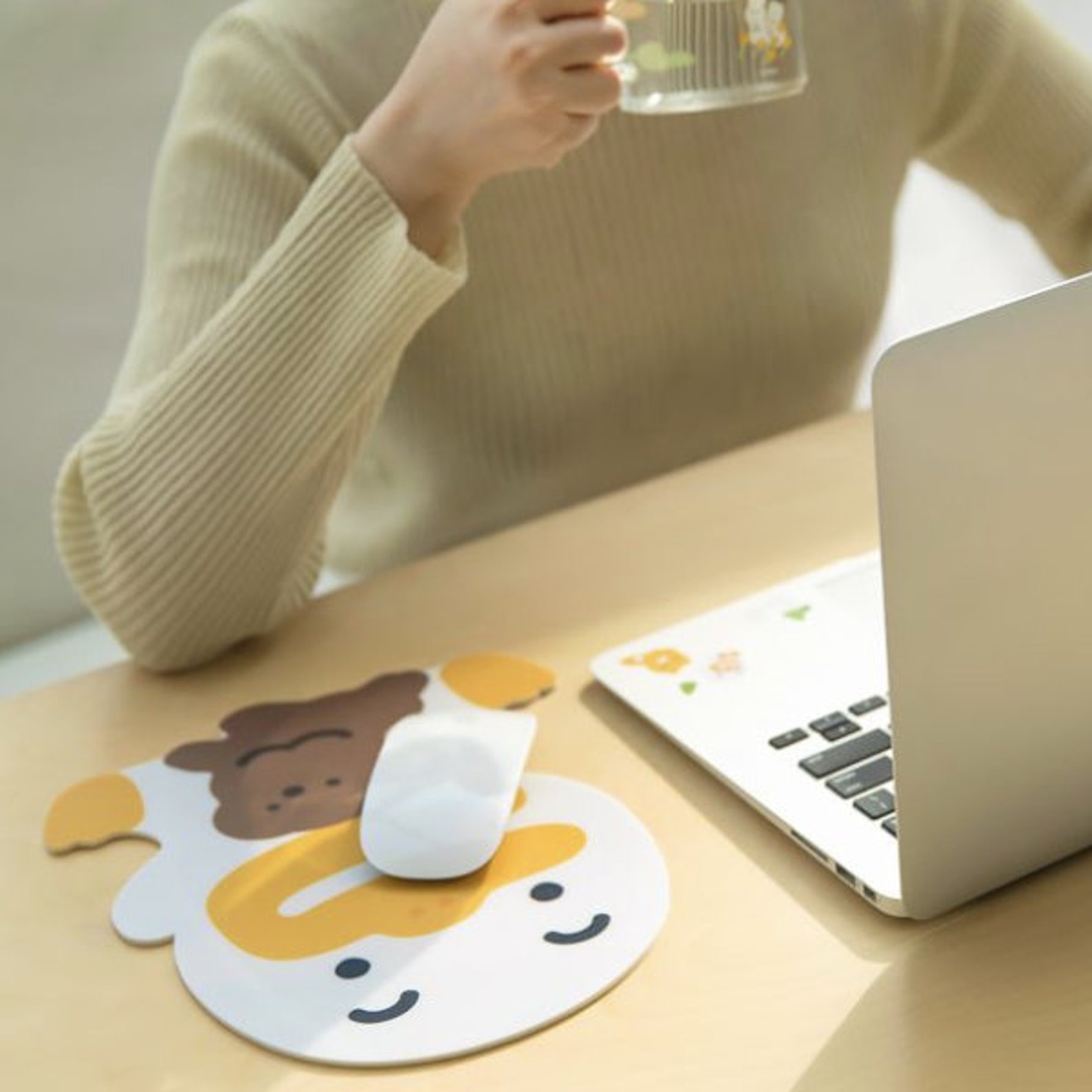 Korean Kakao Friends Mouse Pad | Etsy