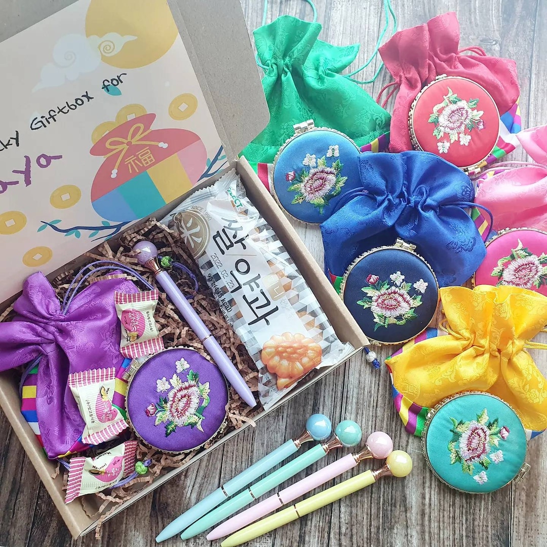 Korean Lucky Pouch Giftbox - Gift for Her - Etsy