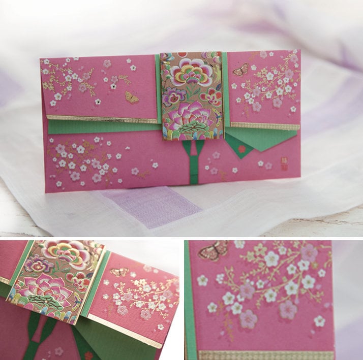 Korean Traditional Design Envelope Paper - Etsy