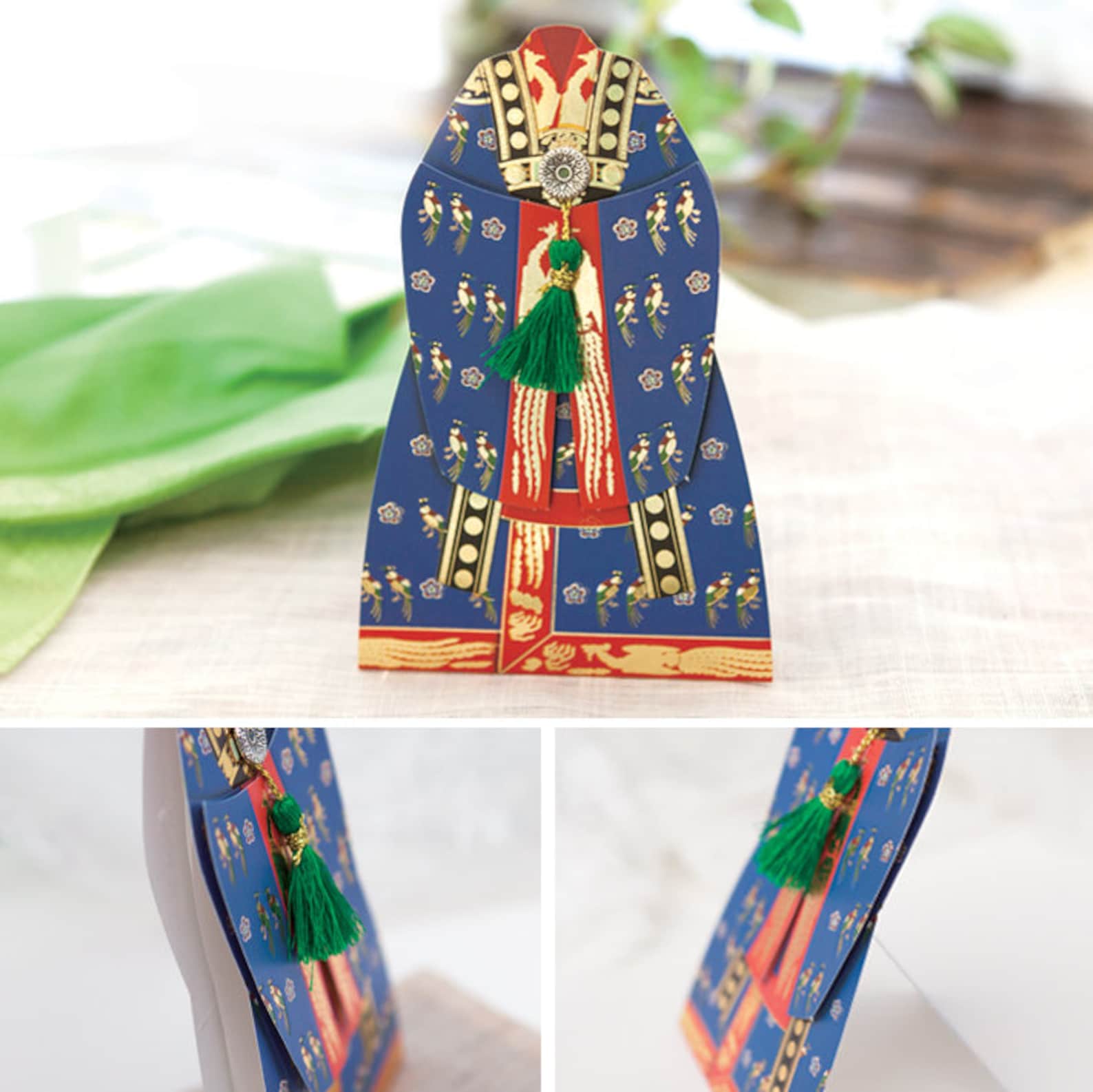Korean Hanbok Card Ver.2 - Korean Traditional Clothes Shape Special ...